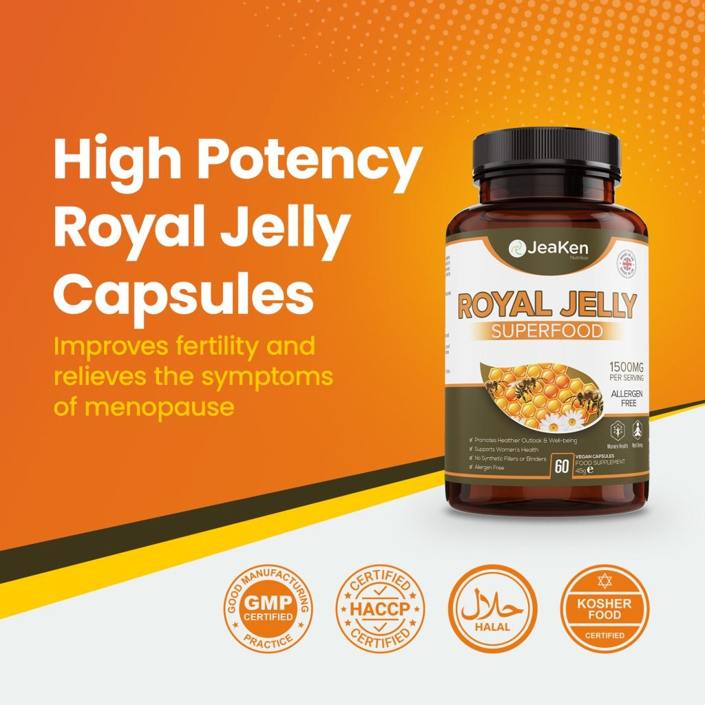 Royal Jelly Capsules High Potency - JeaKen